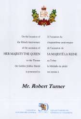 Robert Turner (source primaire) | l'Encyclopédie Canadienne