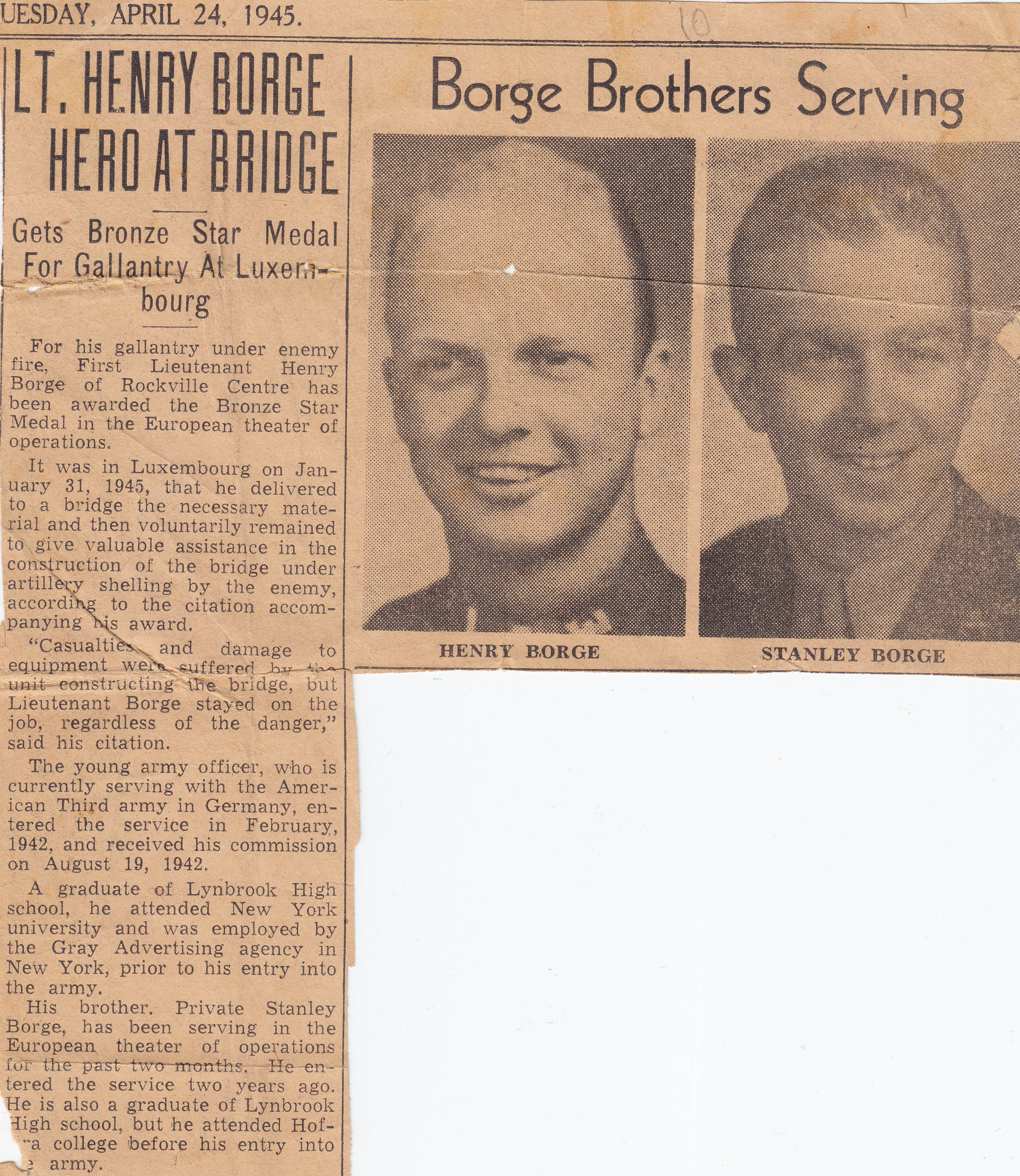 Henry Borge | The Canadian Encyclopedia