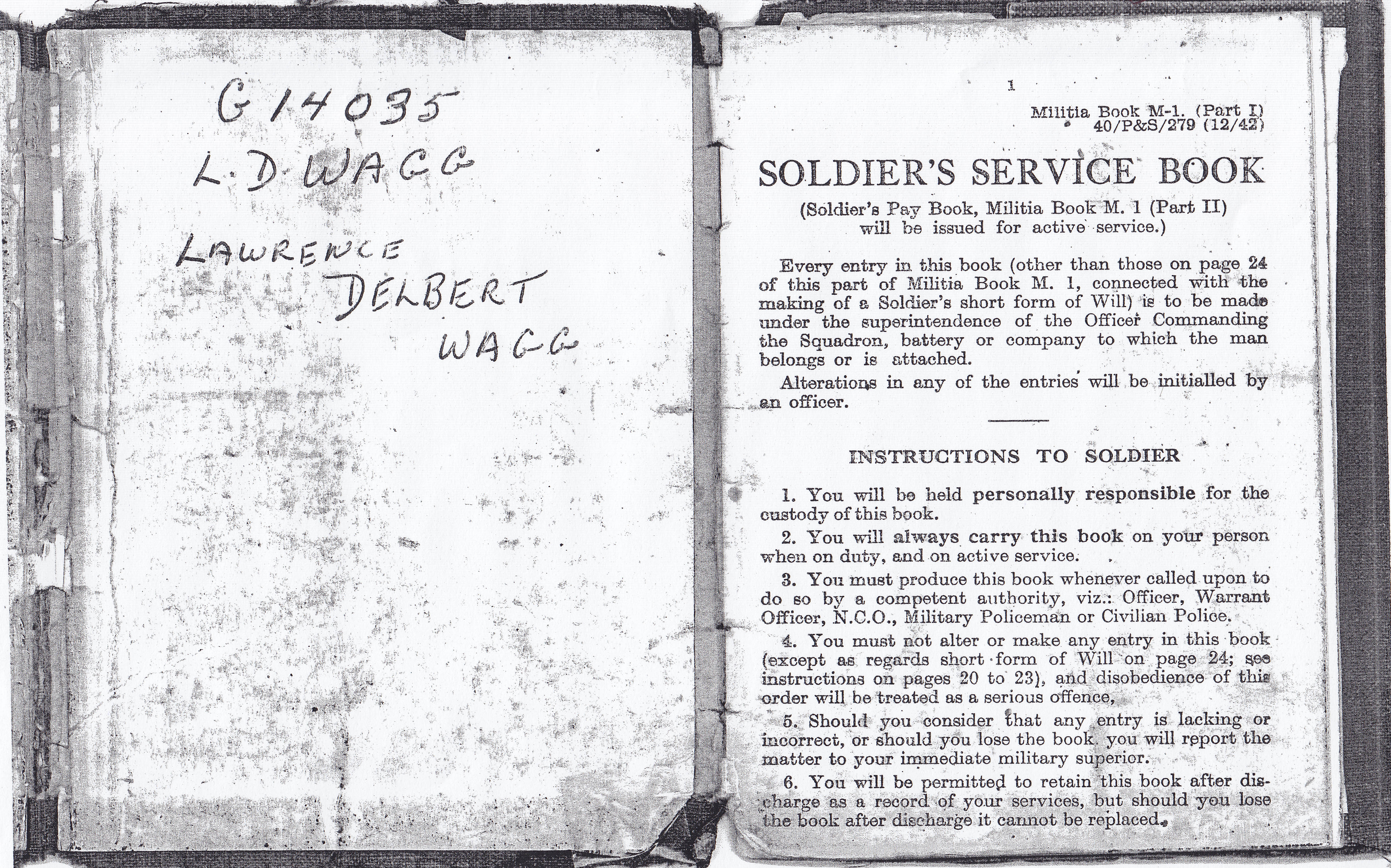 Lawrence Delbert Wagg | The Canadian Encyclopedia