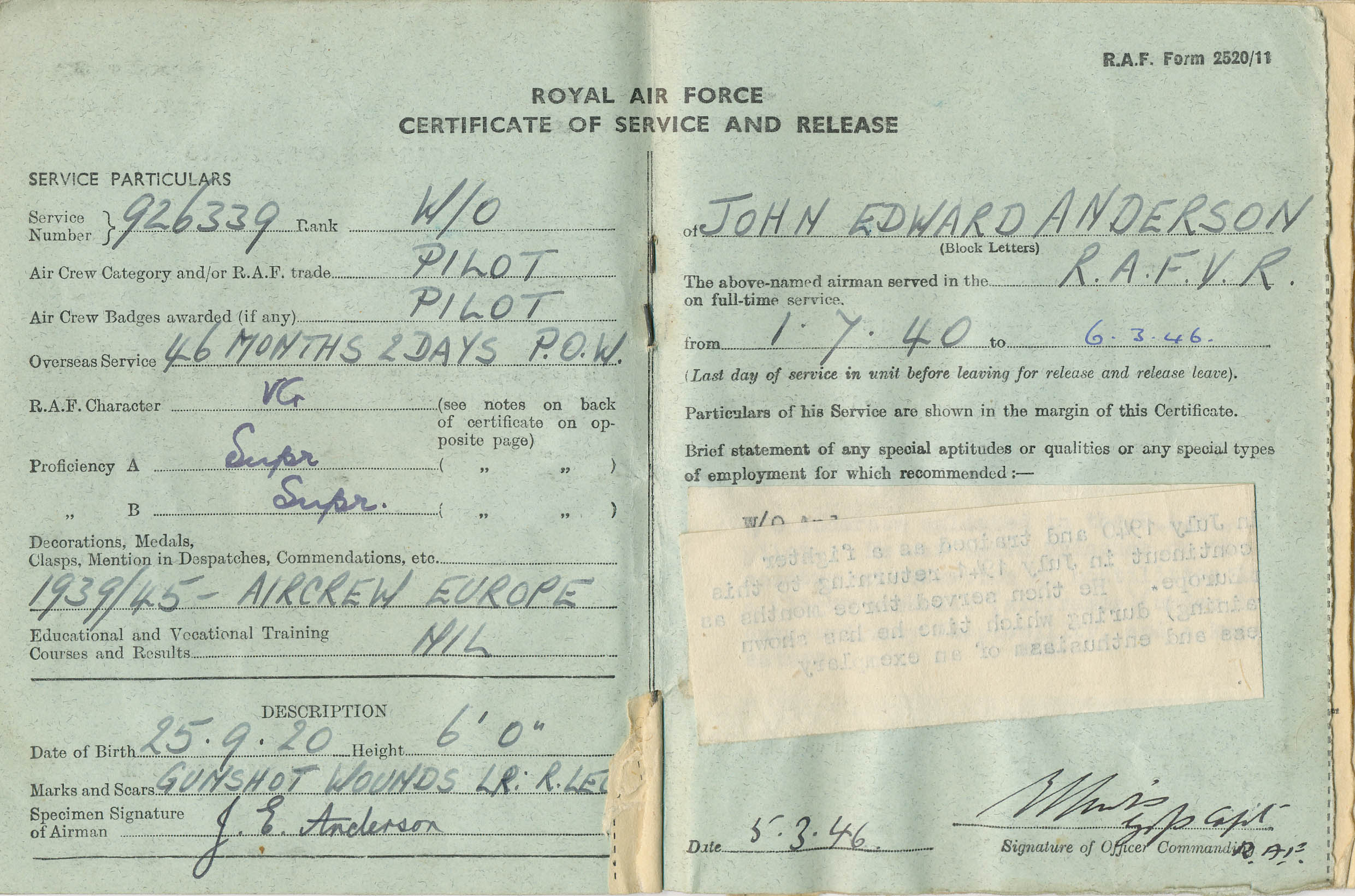 John Edward Anderson (Primary Source) | The Canadian Encyclopedia