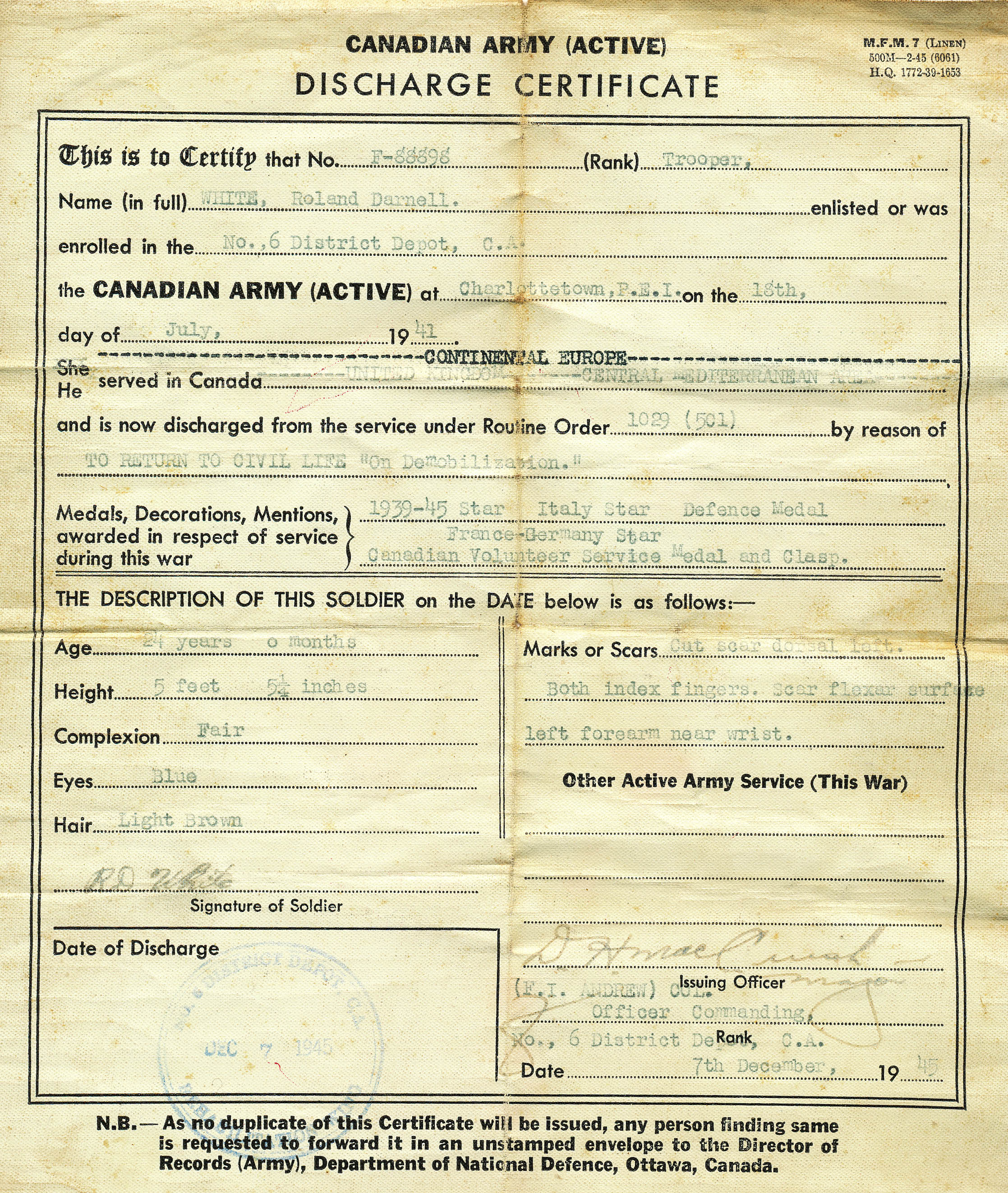 Darrell White | The Canadian Encyclopedia