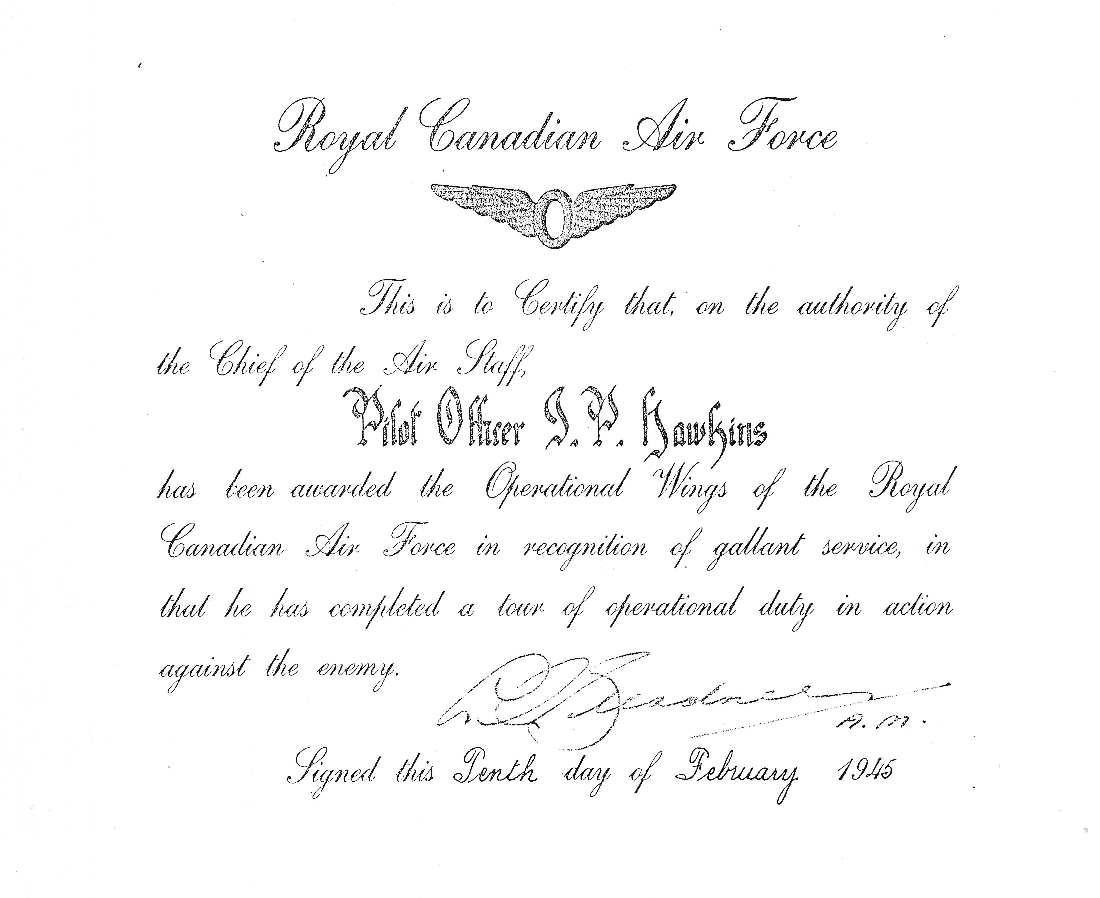 Joseph Preston Hawkins | The Canadian Encyclopedia