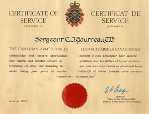 Joseph Clorice "Joe" Gautreau (Primary Source) | The Canadian Encyclopedia