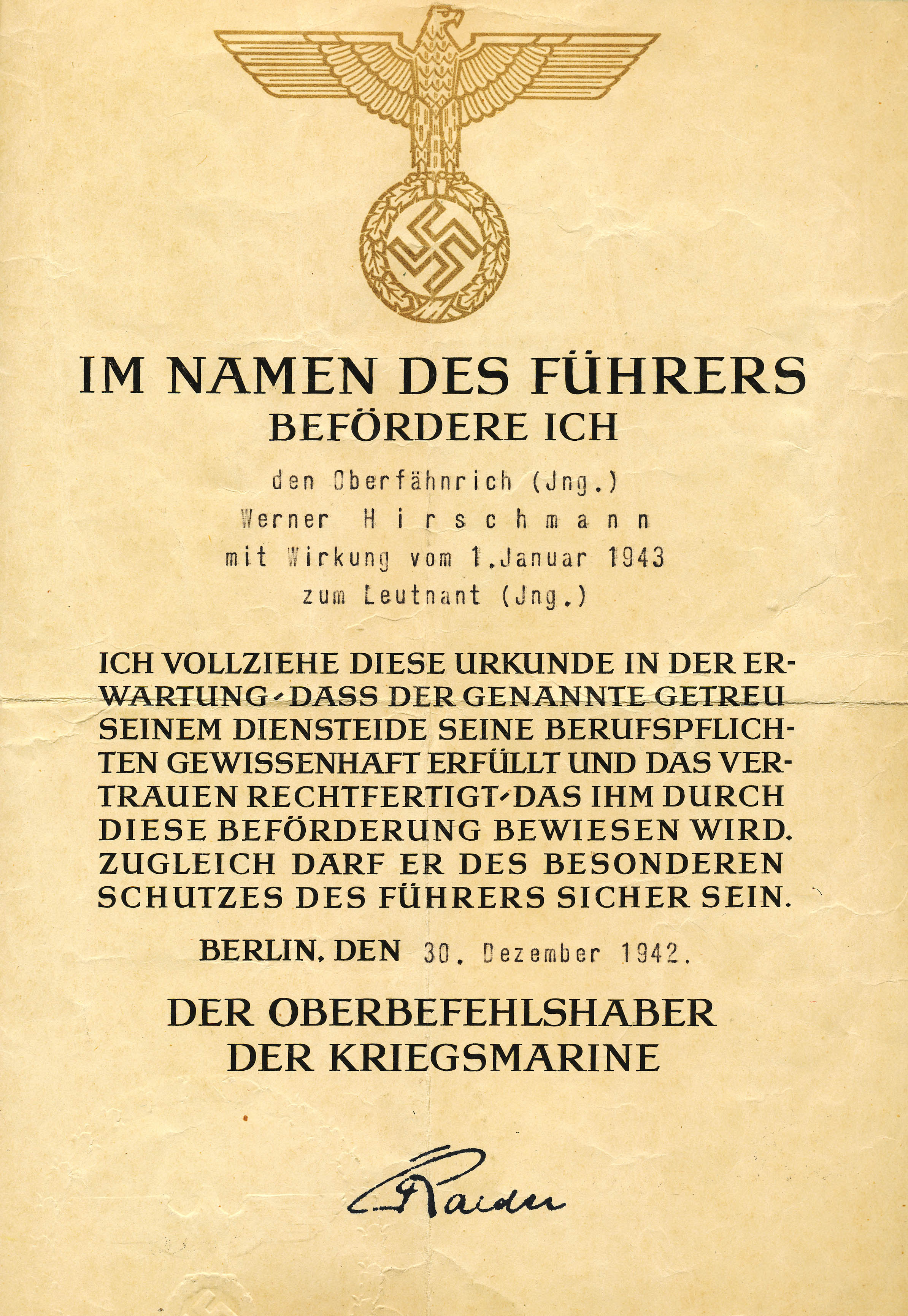 Werner Max Hirschmann | The Canadian Encyclopedia