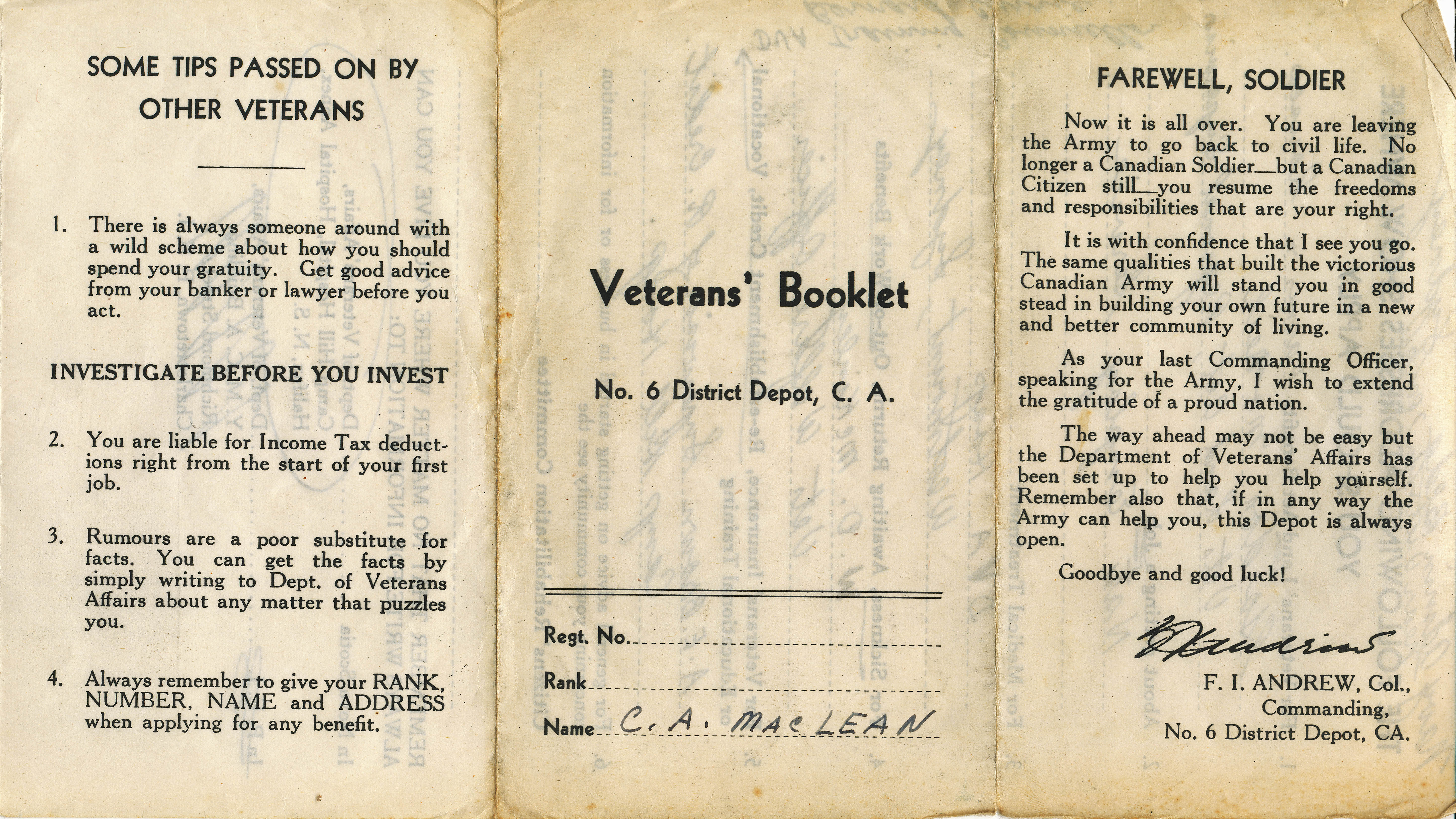 Charles Alexander "Charlie" MacLean | The Canadian Encyclopedia