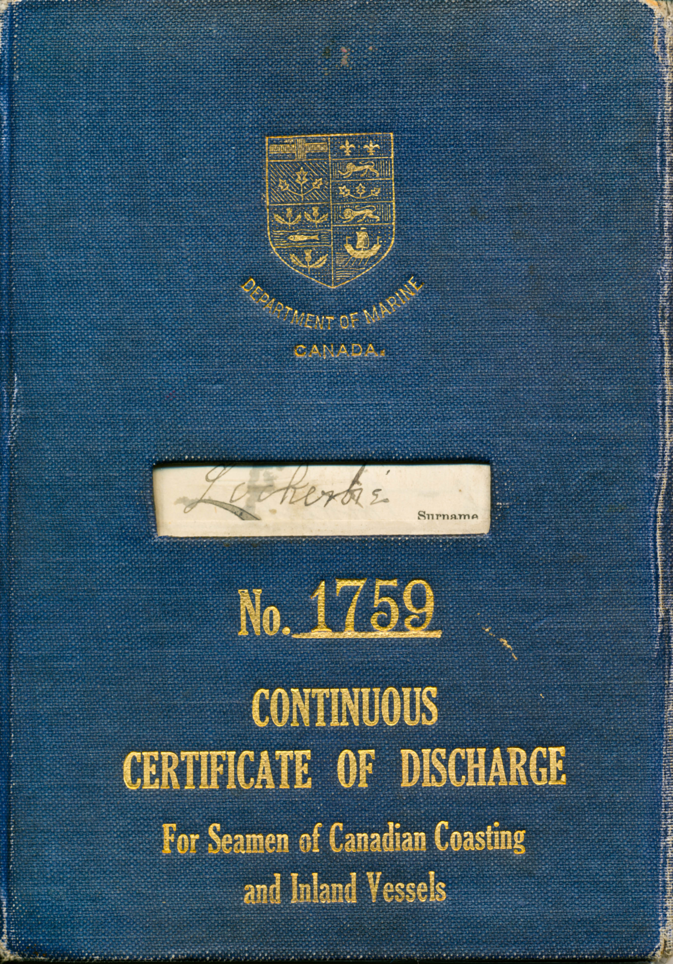 Arthur Lockerbie (Primary Source) | The Canadian Encyclopedia